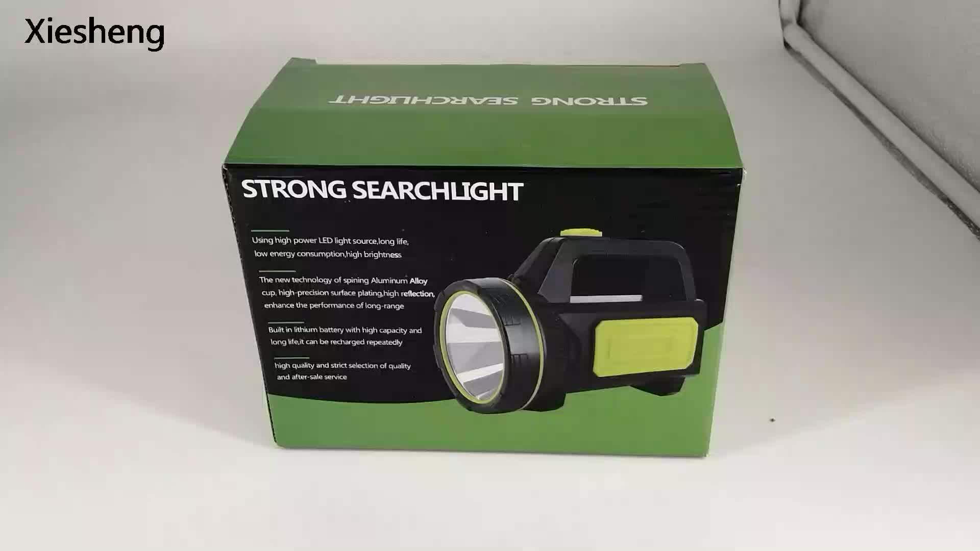 1600 Lumens Led Handle Light Aluminium Emergency Lamp Led Rechargeable ...