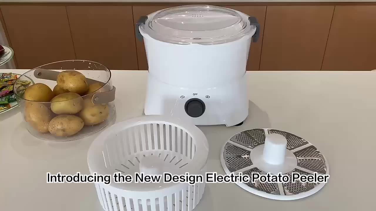 110-240v Automatic Electric Mini Multifunctional Potato Peeler Machine ...