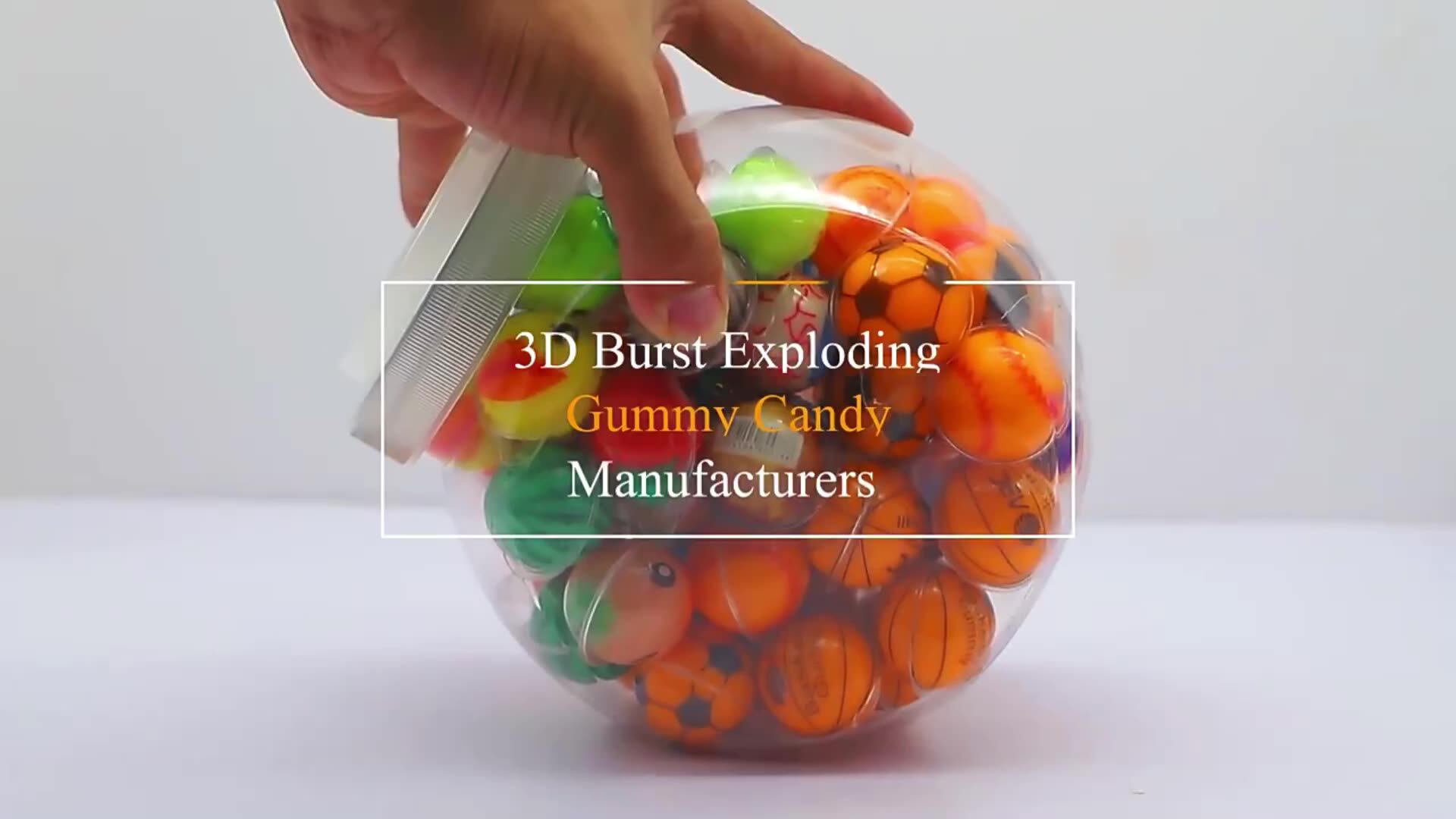 Wholesale Gummi Private Label Customized Soft Jelly Big Gummy Pizza ...