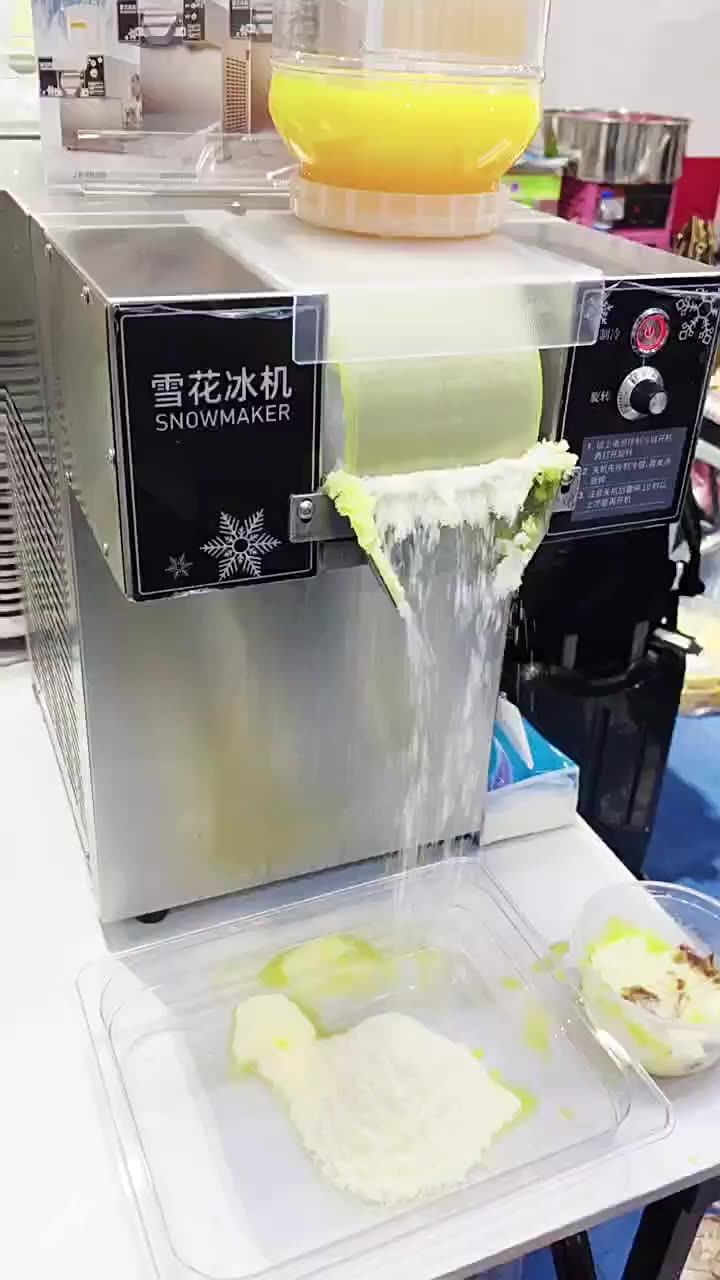 Korean Korea Kakigori Mesin Es Bingsoo Snow Snowflake Flake Cream ...