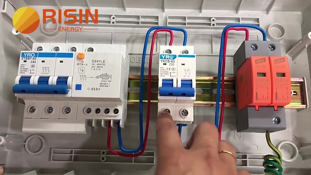 YRO交流400V微型断路器YRCB-63 MCB短路及过载保护空气开关-阿里巴巴