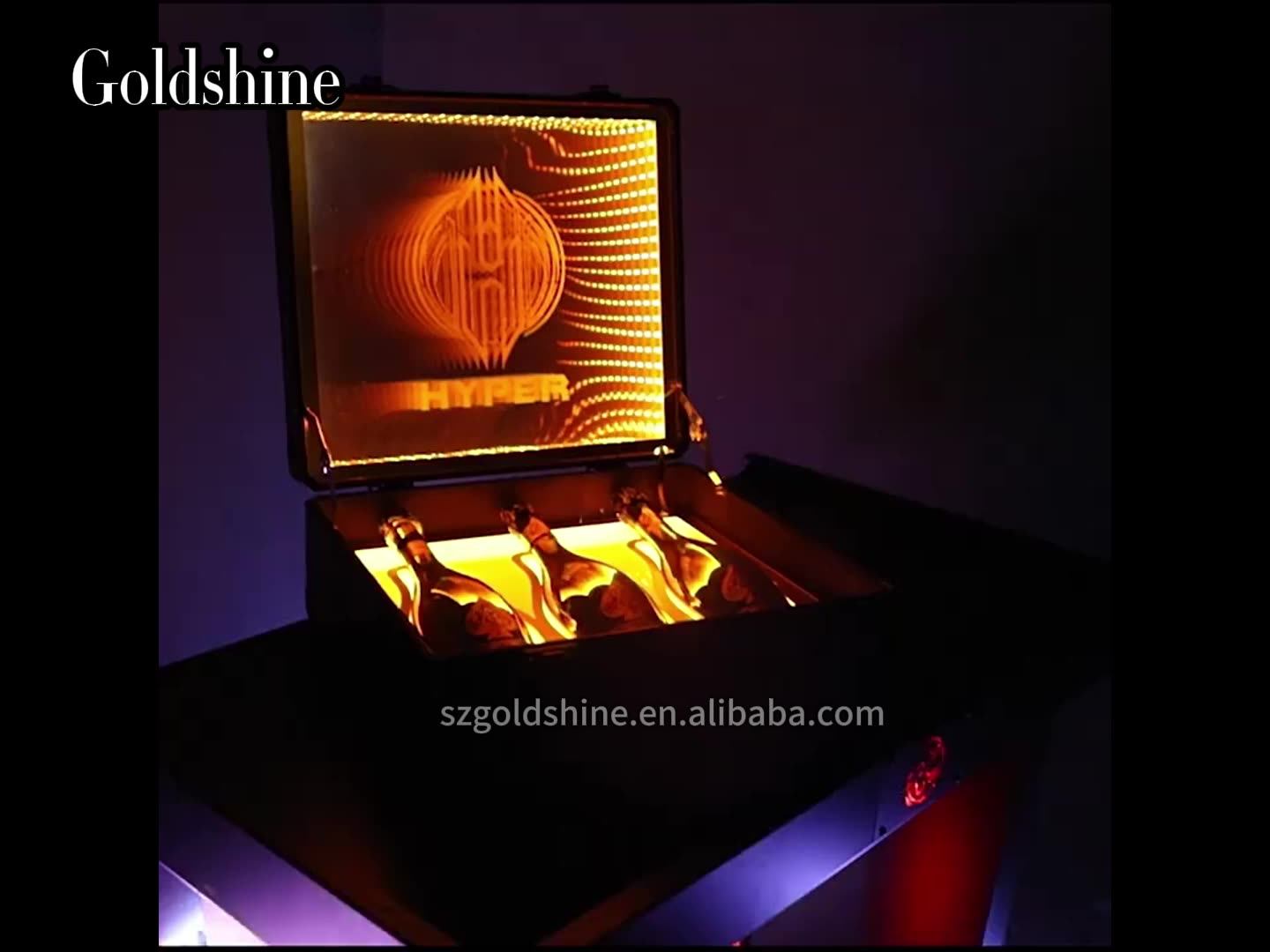 Oem Glorifier Vip Led Wine Presenter 3 Champagne Bottle Presenter Party ...