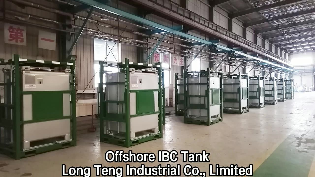 550 Gal Stainless Steel Ibc Tank Container With Dnv 2.7-1 Standard Tote ...