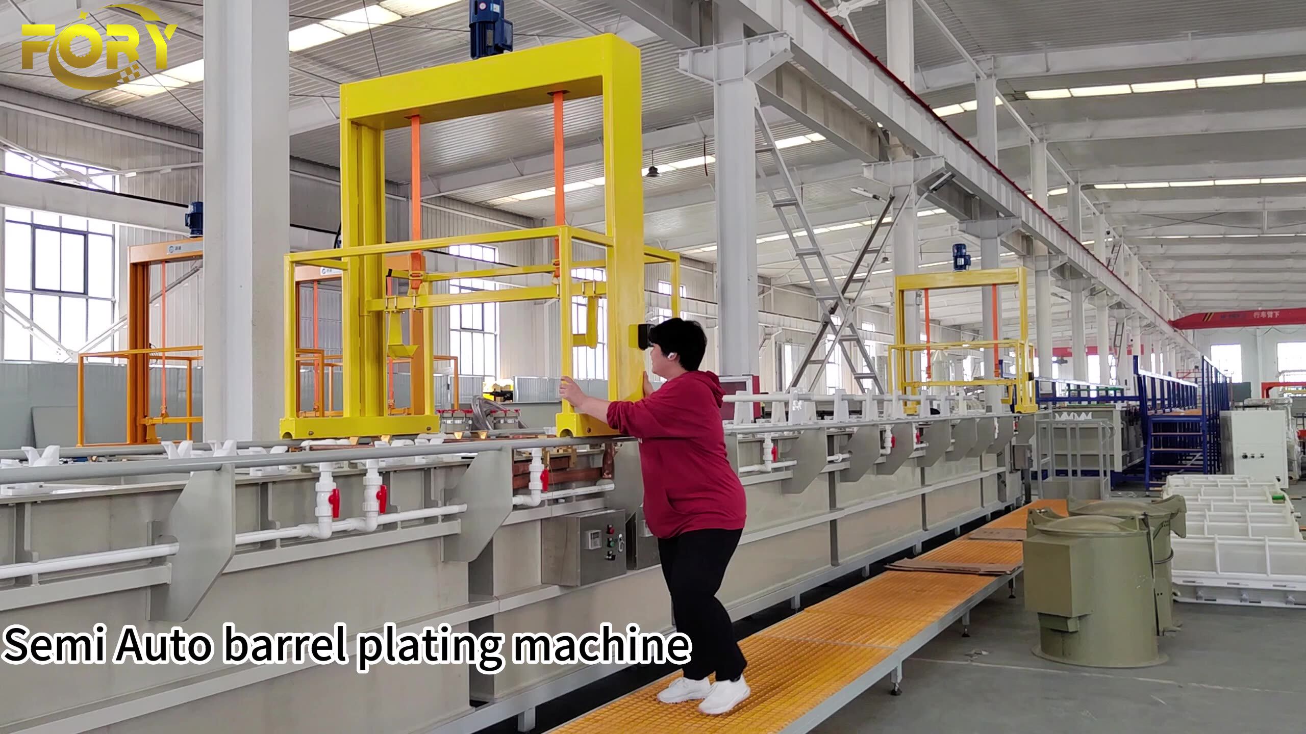 Fory Electroplating Machine/galvanic Bath/hard Chrome Plating Equipment ...