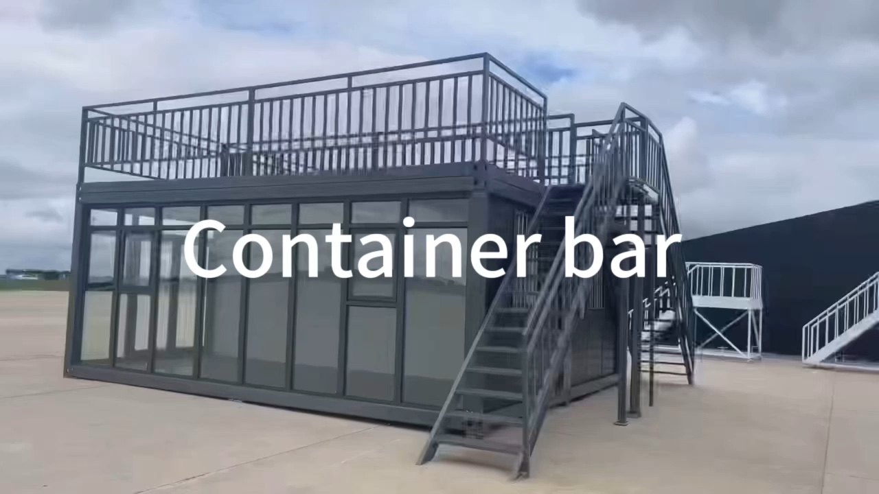 Modern 20ft Prefab Steel Container Clothing Store Kiosk Mobile Shop ...