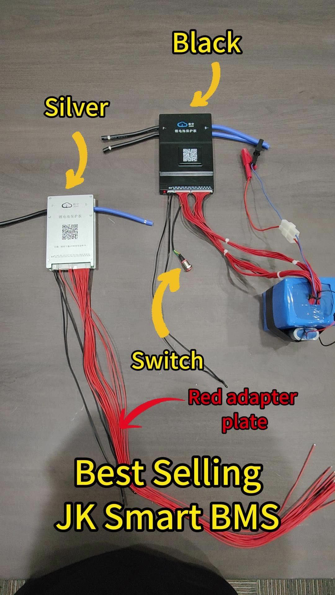 Jk Smart Bms Lifepo4 16s 48v Actieve Egalisatie Batterijbeheersysteem ...