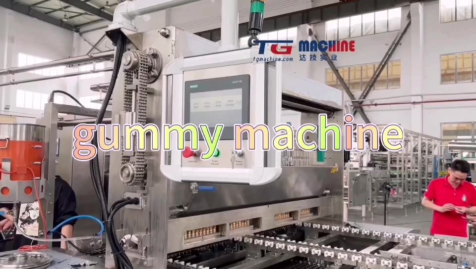 Tg Enhanced Equipmentservo Controlled Reliability Pectin Gummy Mold ...
