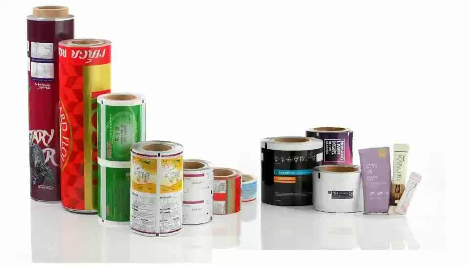 Custom Print Flexible Food Packaging Film For Vertical Form Fill Seal ...