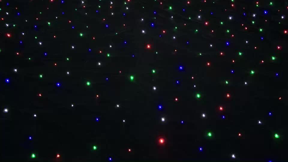 Led Star Backdrop Rgbw Led Star Cloth Dmx Control Led Star Curtain For ...