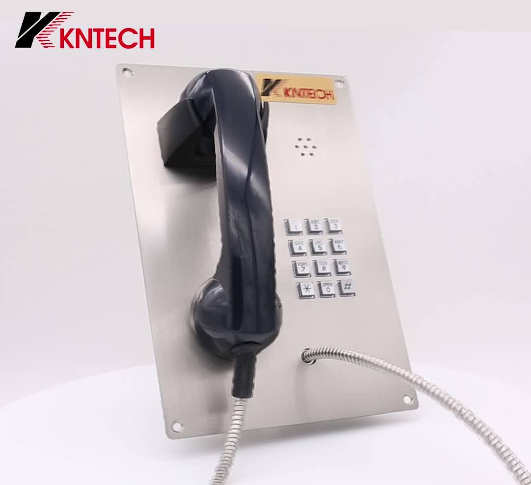 Kntech Noise-proof Marine Telephone Flush Mounted Stainless Steel ...