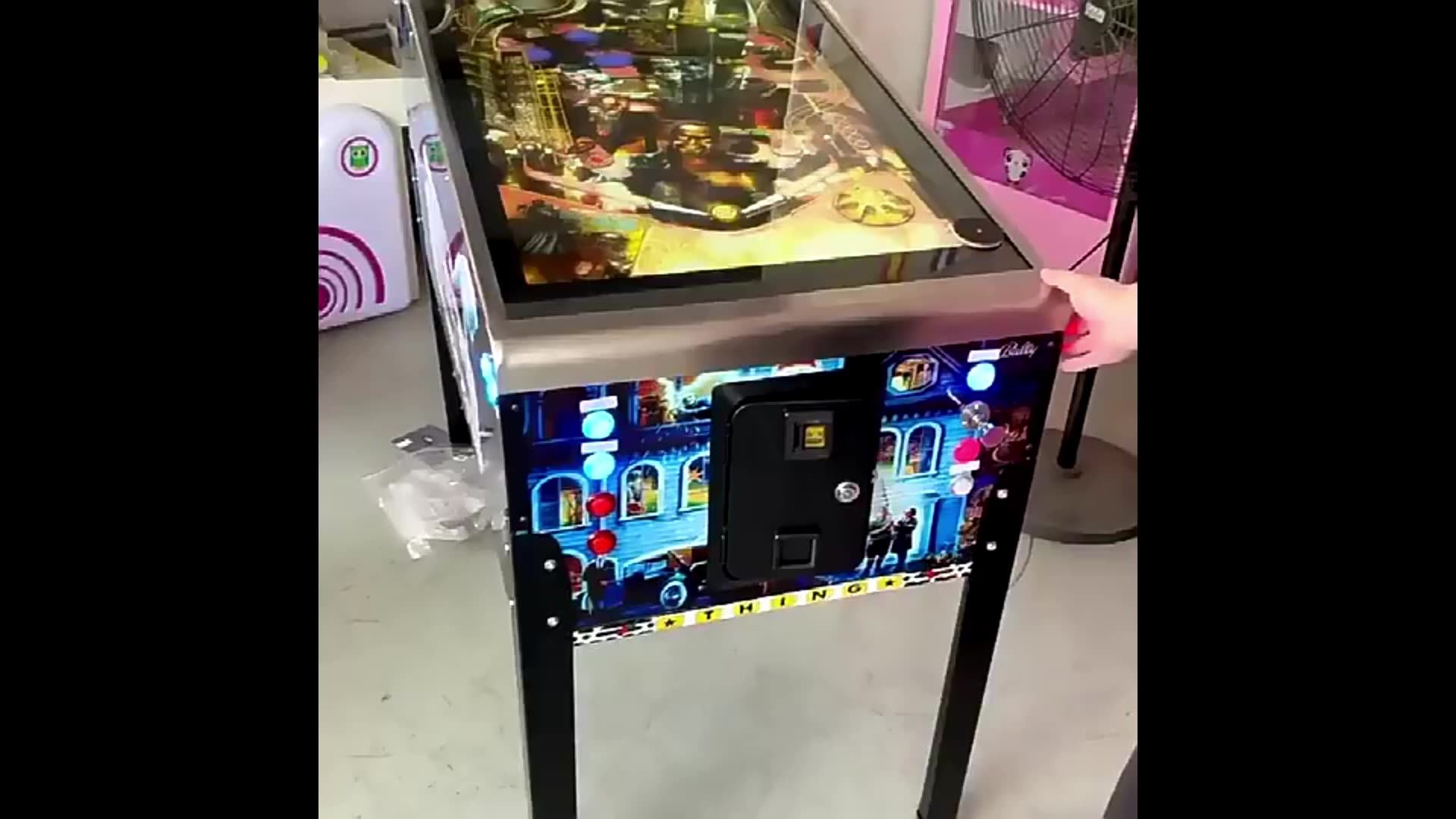 Neofuns Chinese Virtual Pinball Machine 4k 49 Inch Screen With More ...