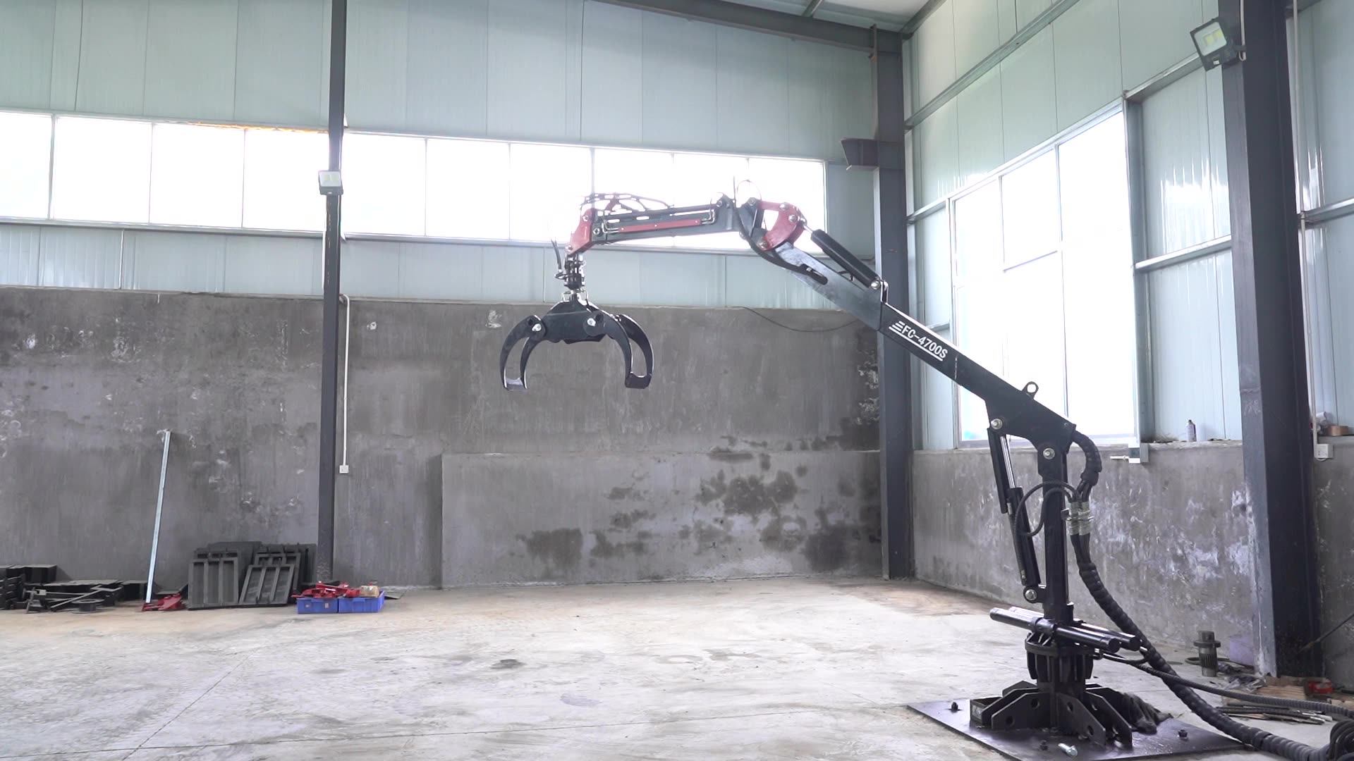 Bossworth Log Loading Truck Mounted Cranes Forestry Machinery Forest ...