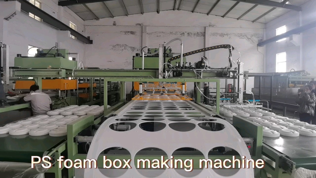 Eco Friendly Ps Foamed Food Container Lunch Box Production Line - Buy ...