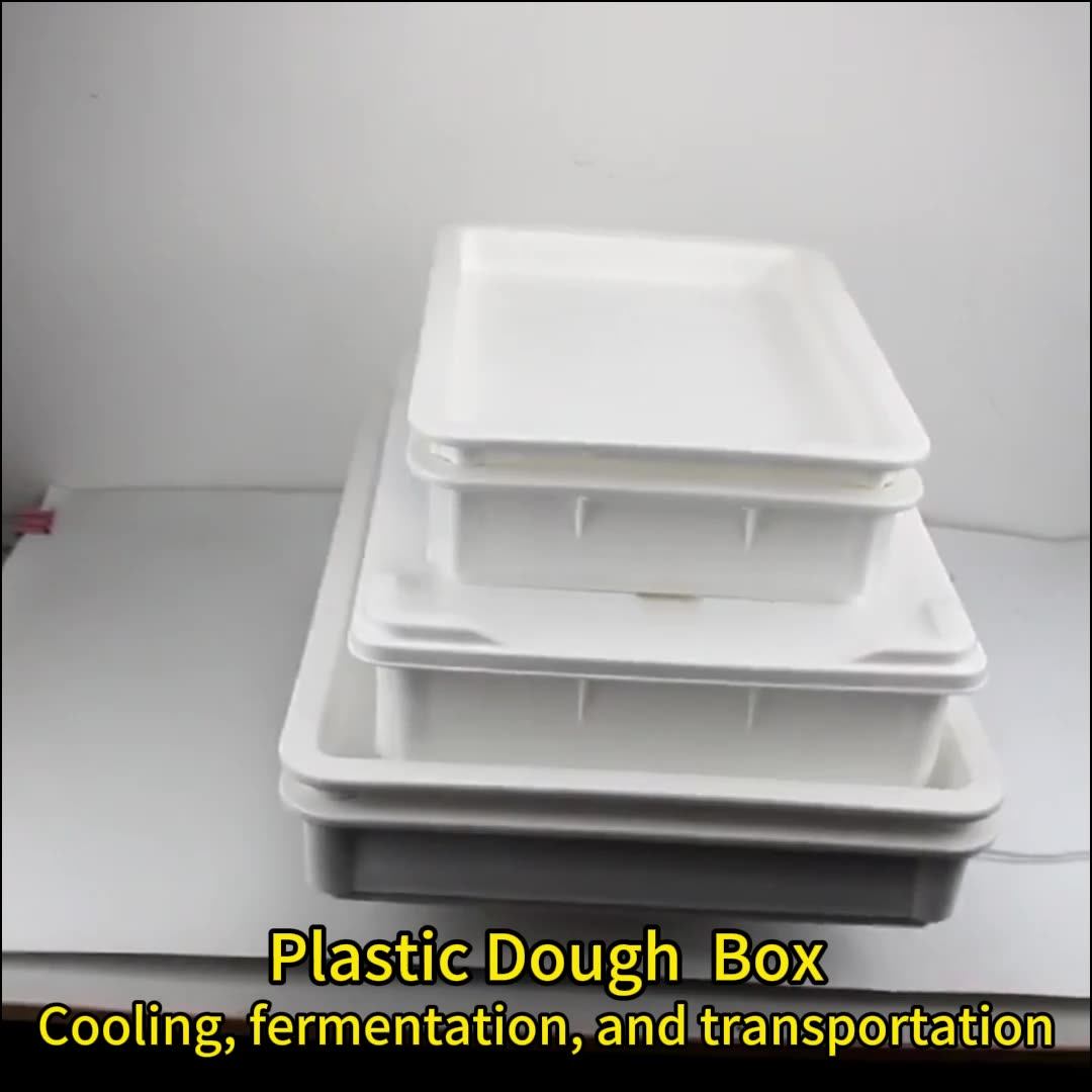 45mm Depth Large Box Of The White Plastic Pizza Dough Proofing Box ...
