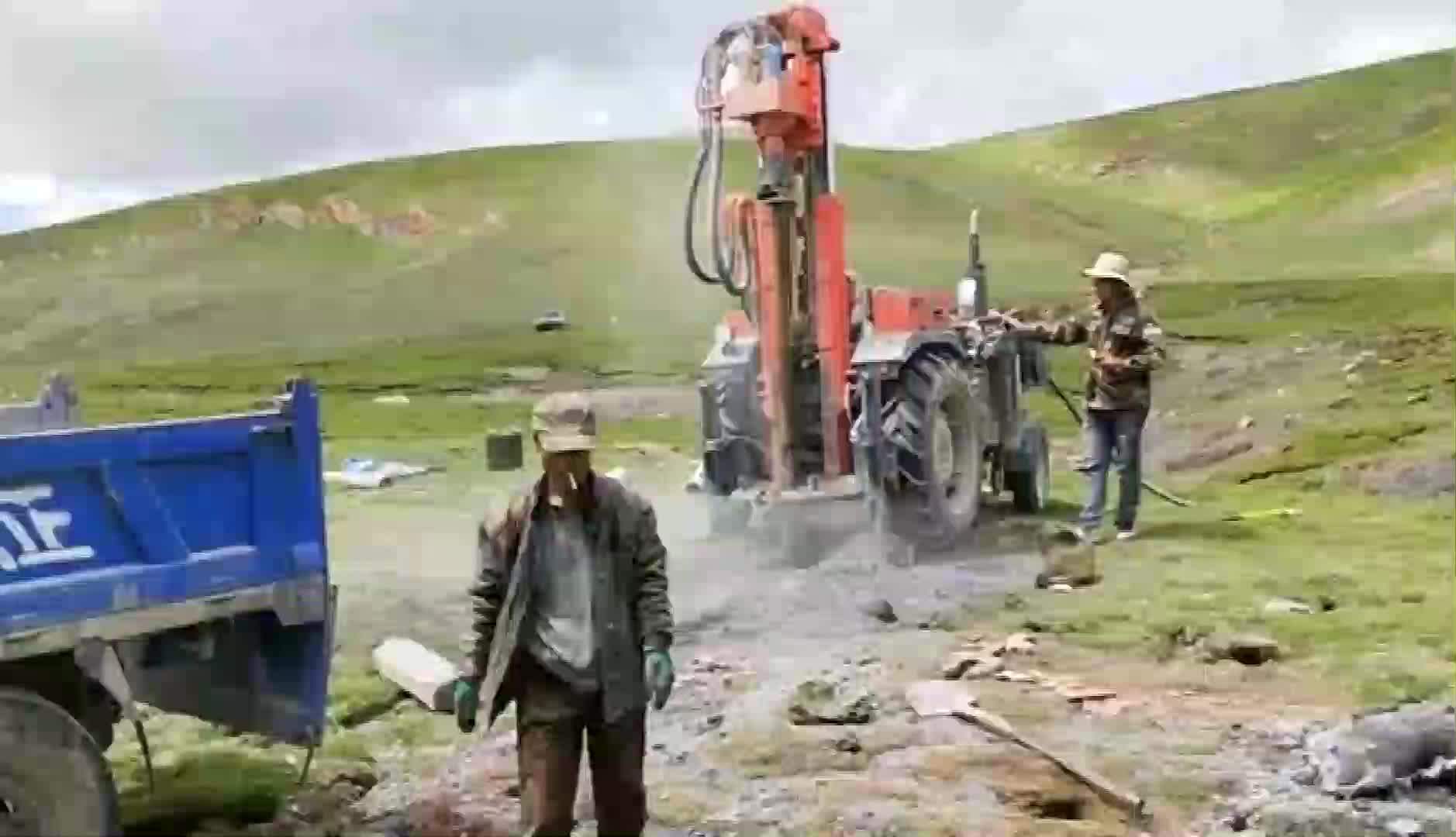 200m Depth Tractor Mounted Water Well Drilling Rig Machine To Dig Deep ...