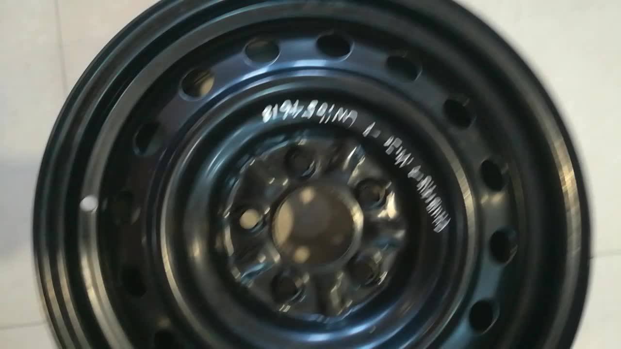 15 Inch 6x139.7 Car Tires Steel Wheels Snow Rim With 4.25 Thickness ...