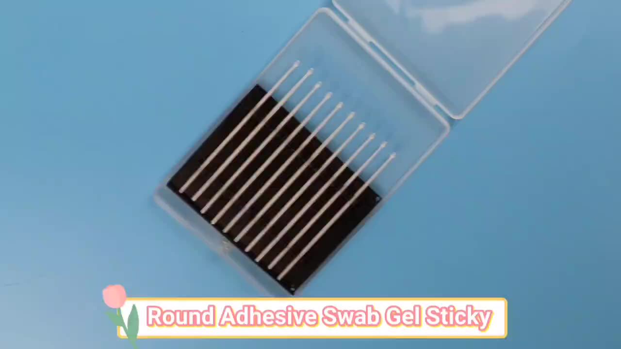 Round Tip Adhesive Gel Sticky Swab For Cleaning Printed Circuit Board ...