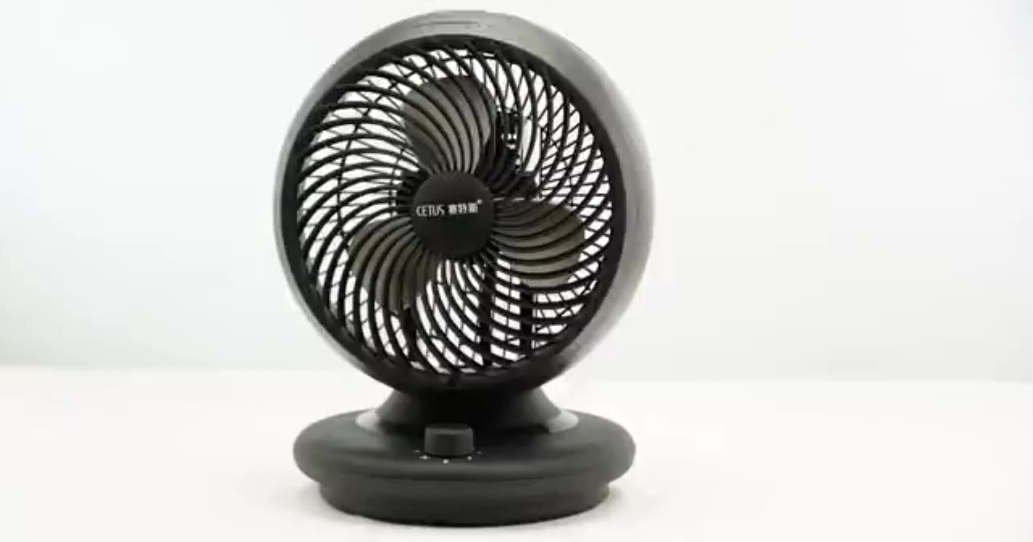 Ac 7 Inch 45w 360 Degrees Rotatable Swing Type Small Electric Table ...