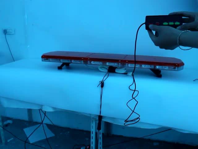 12v Emergency Cree Led Red Warning Flashing Light Bars For Ambulance ...