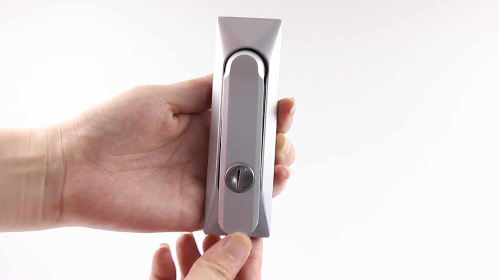 Square Triangle Head Type Panel Fittings Enclosure Cabinet Cam Lock Key ...