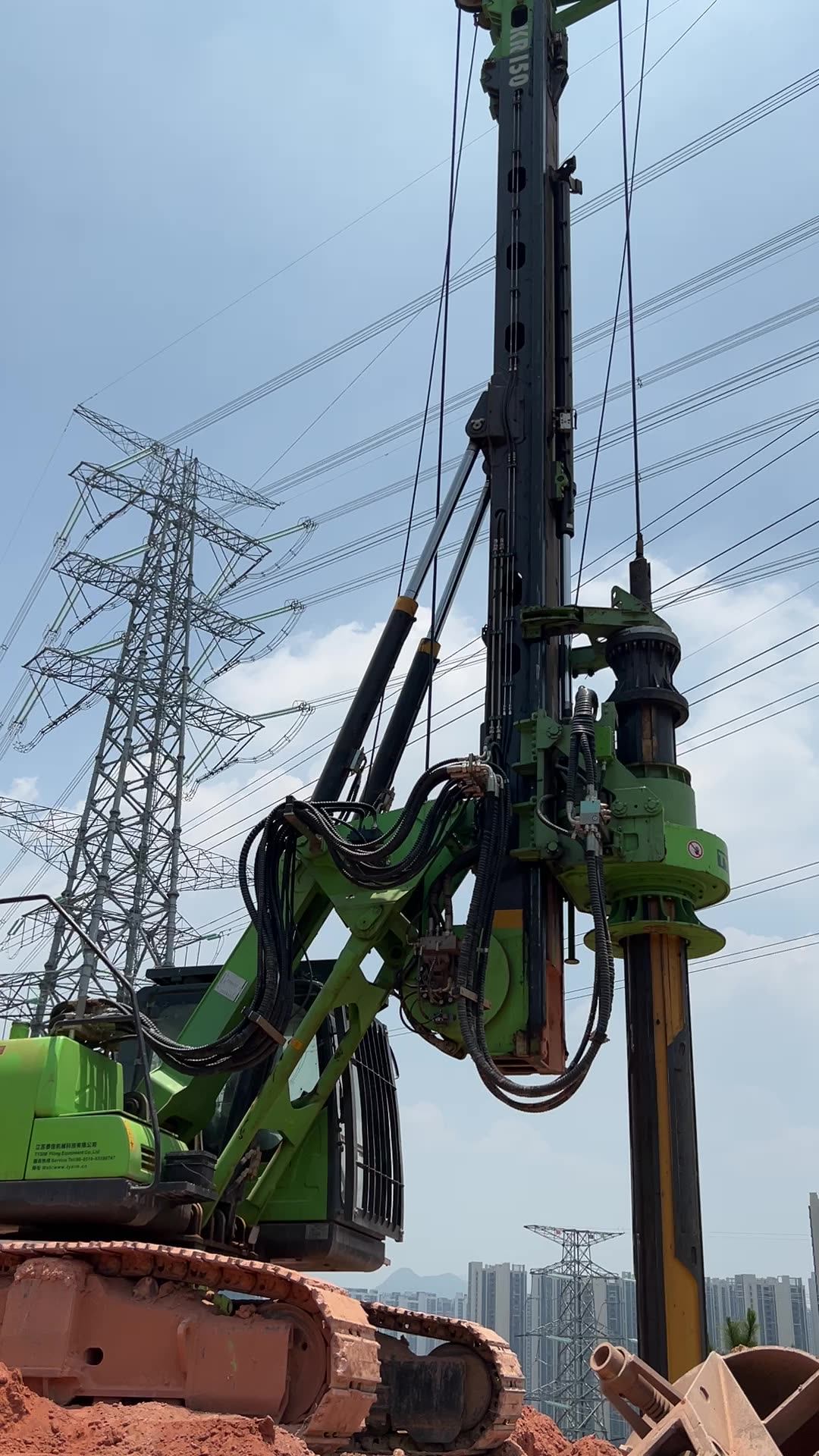 China High Operating Efficiency Hydraulic Multifunctional Cfa Piling ...