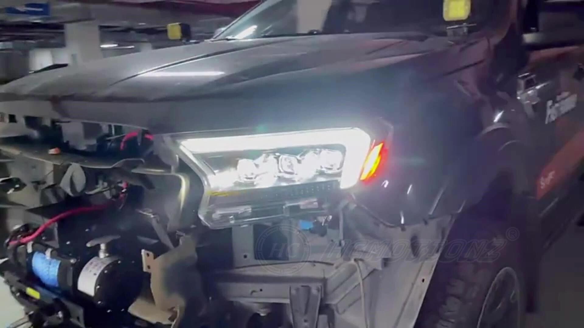 Hcmotionz Drl Animation Front Lamps 4x4 Pickup Arquus Trigger Vt4 T6 T7 ...