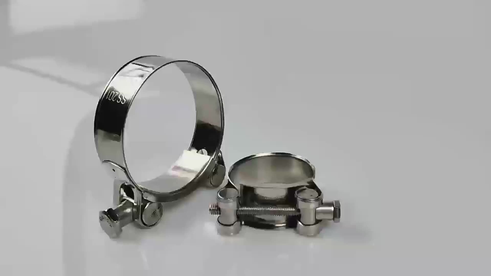 Adjustable Stainless Steel T Bolt Hose Clamp T-bolt Clamps For ...