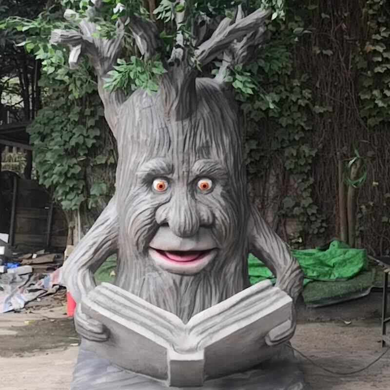 Christmas Animatronic Talking Tree For Garden Decoration - Buy ...