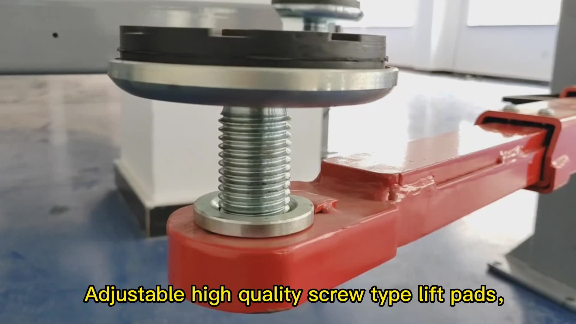 4000kg Double Cylinder Hydraulic Lift Two Post Design Car Lift For Shot ...