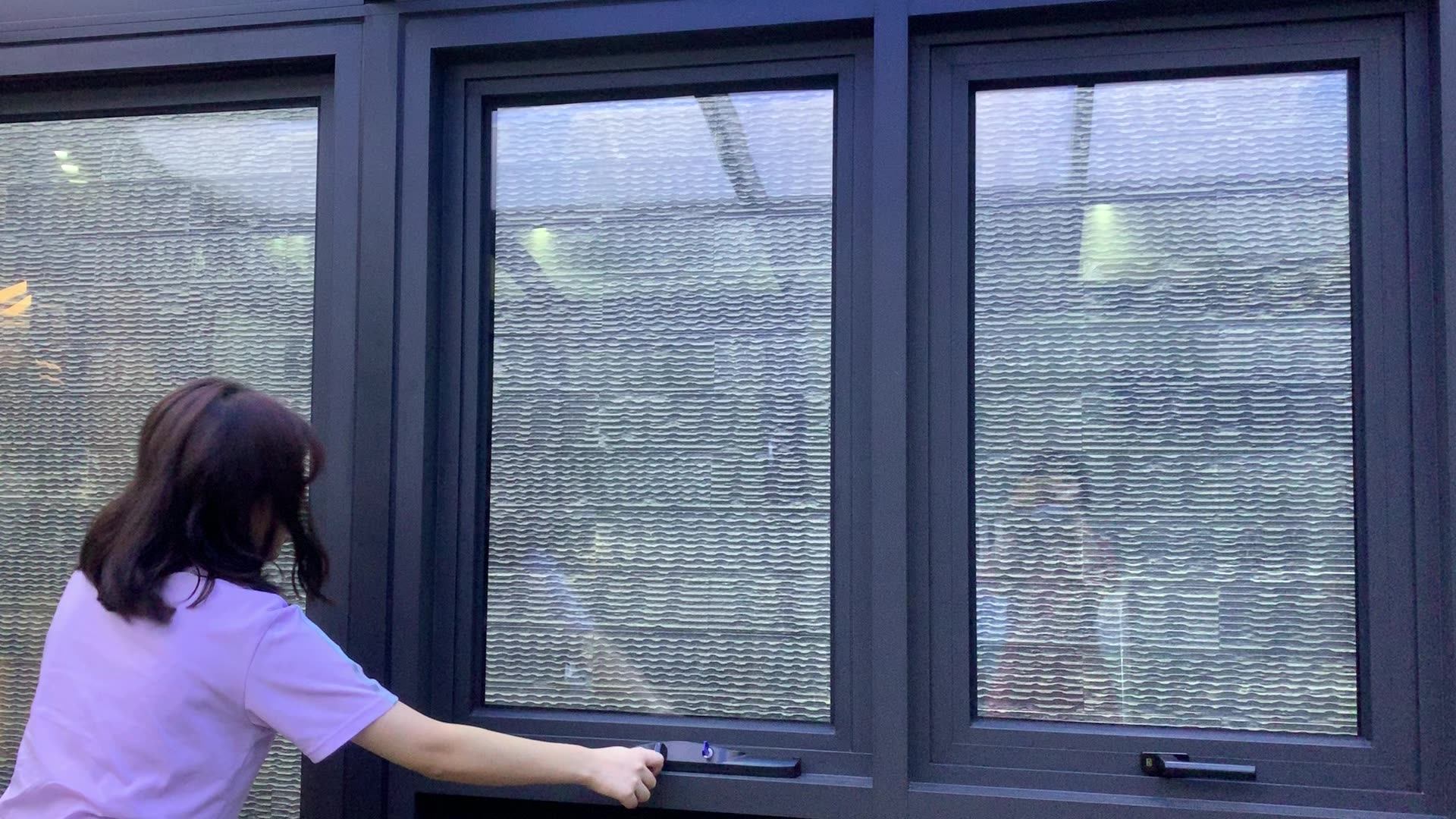 Australian Standard Aluminum Grill Single Double Glazed Hung Window ...