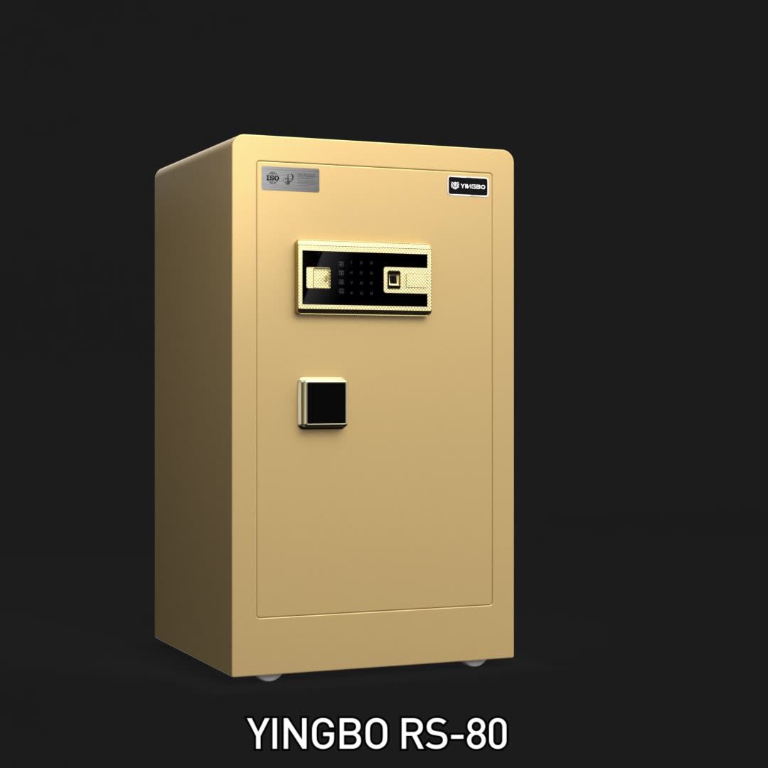 Fingerprint&digital Password&key Safe Deposit Box - Buy Electronic Lock ...