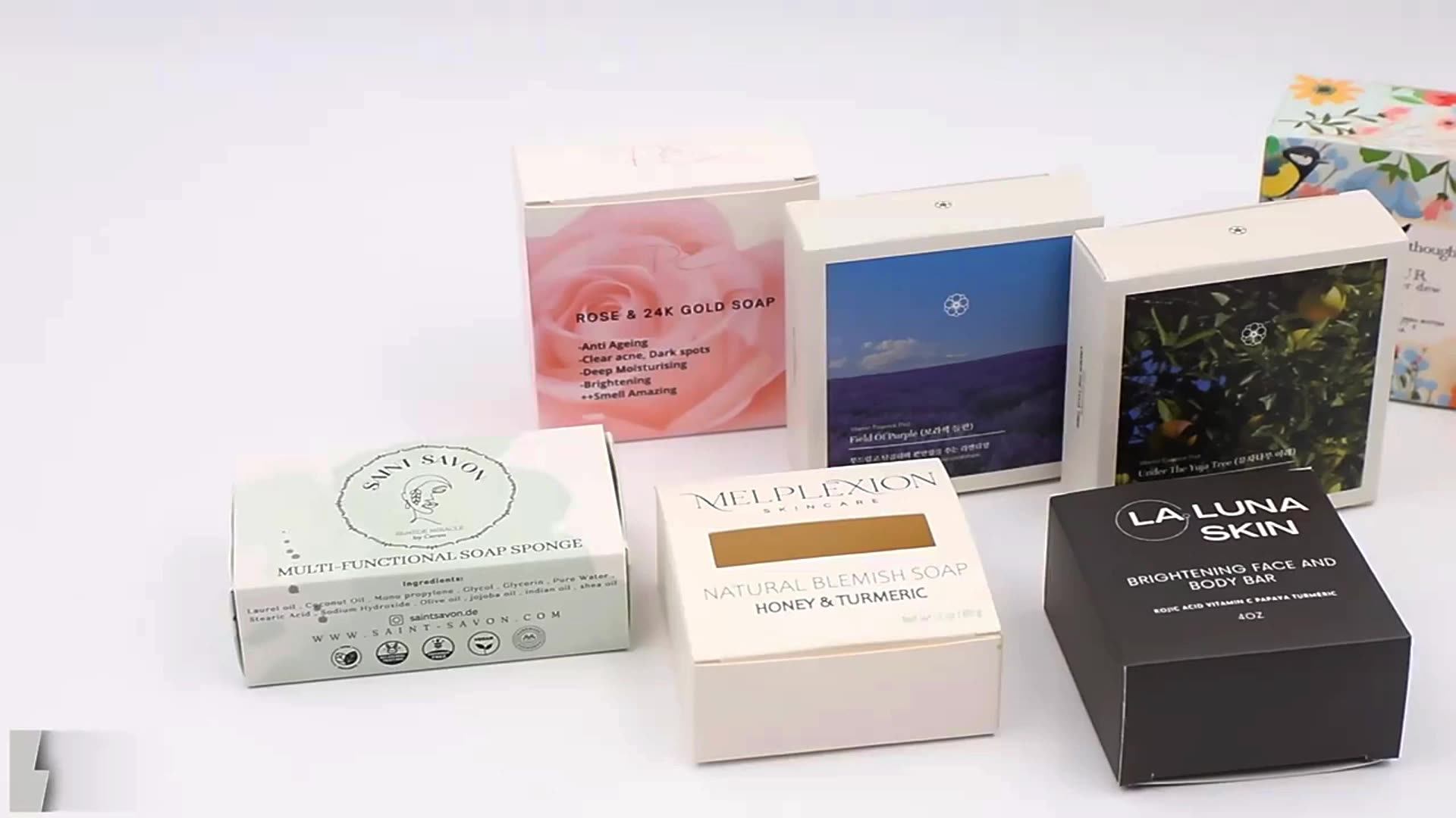 Wholesale Custom Folding Cartons Paper Box Bar Soap Packaging Boxes ...