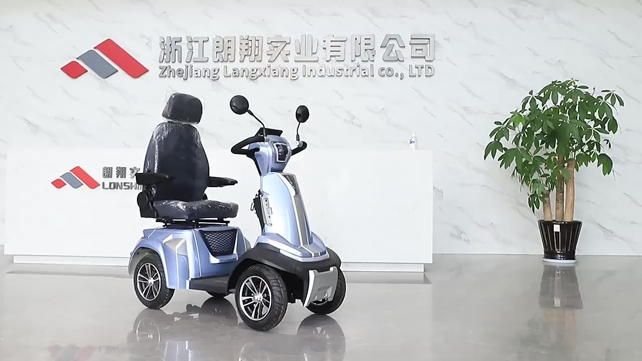 Sprite Iii E Scooter 8 Inch Handicap Scooter Four Wheel Electric ...