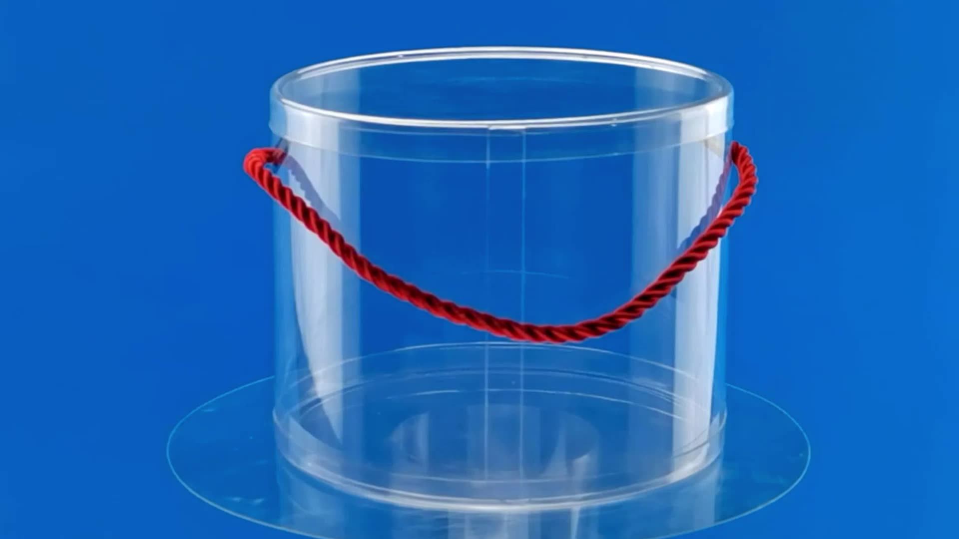 Wholesaler Clear Plastic Cylinder Box Pet Pvc Pp Round Plastic Boxes ...