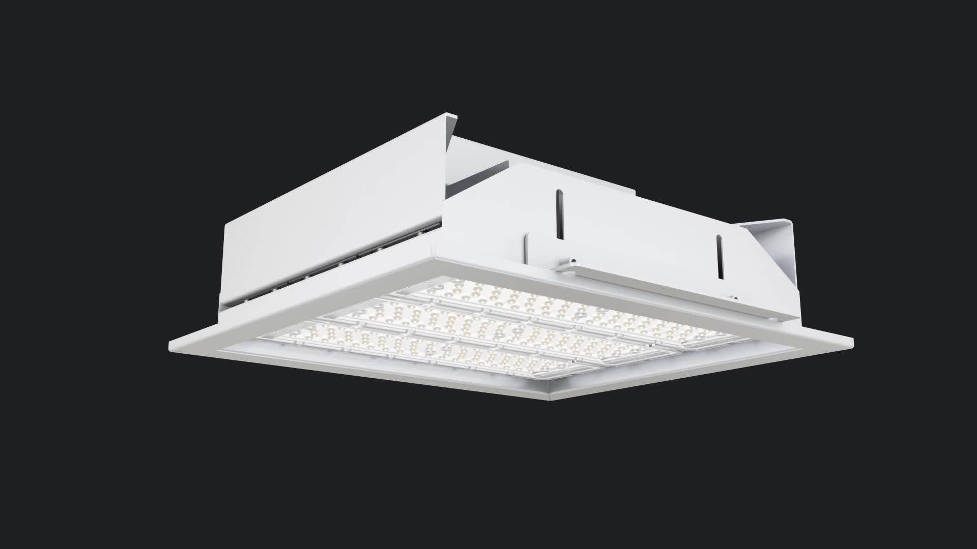 120w 150w 180w Recessed Led Downlight With Lumileds 3030 Ledfor Gas ...