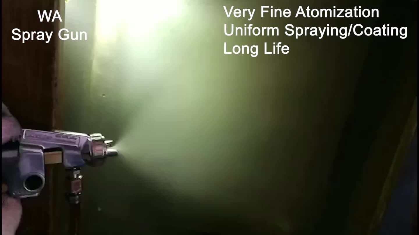 Automatic Spray Gun Wa-101 High Pressure Spray Gun Pneumatic Tools ...