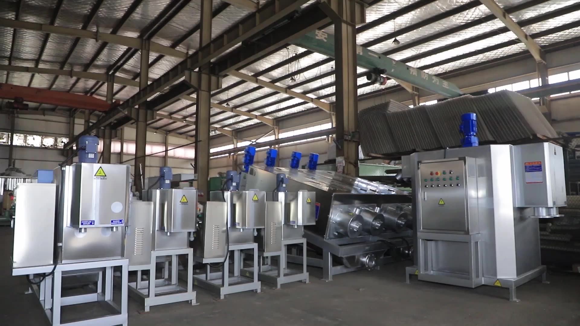 Small Dewatering Screw Press Mud Dewatering Machine Equipment - Buy ...