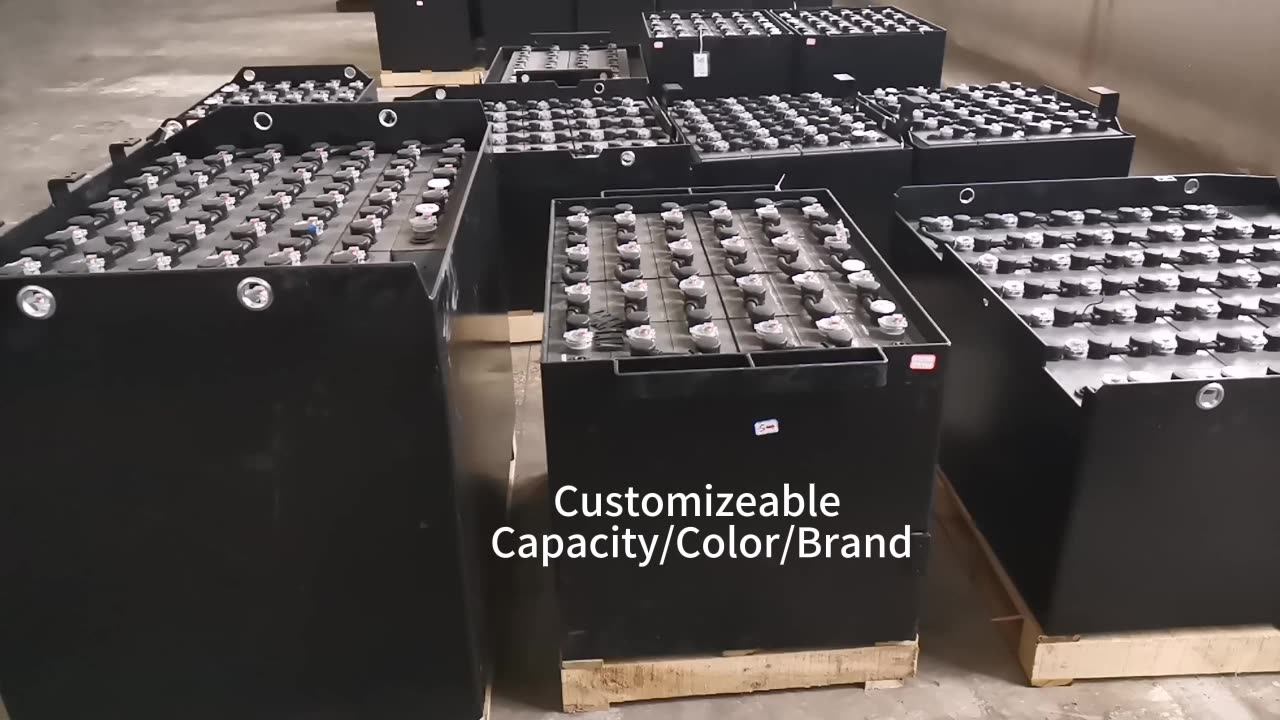 Bs Standard Pzb Series Forklift Battery Customizable 24v 48v 72v ...