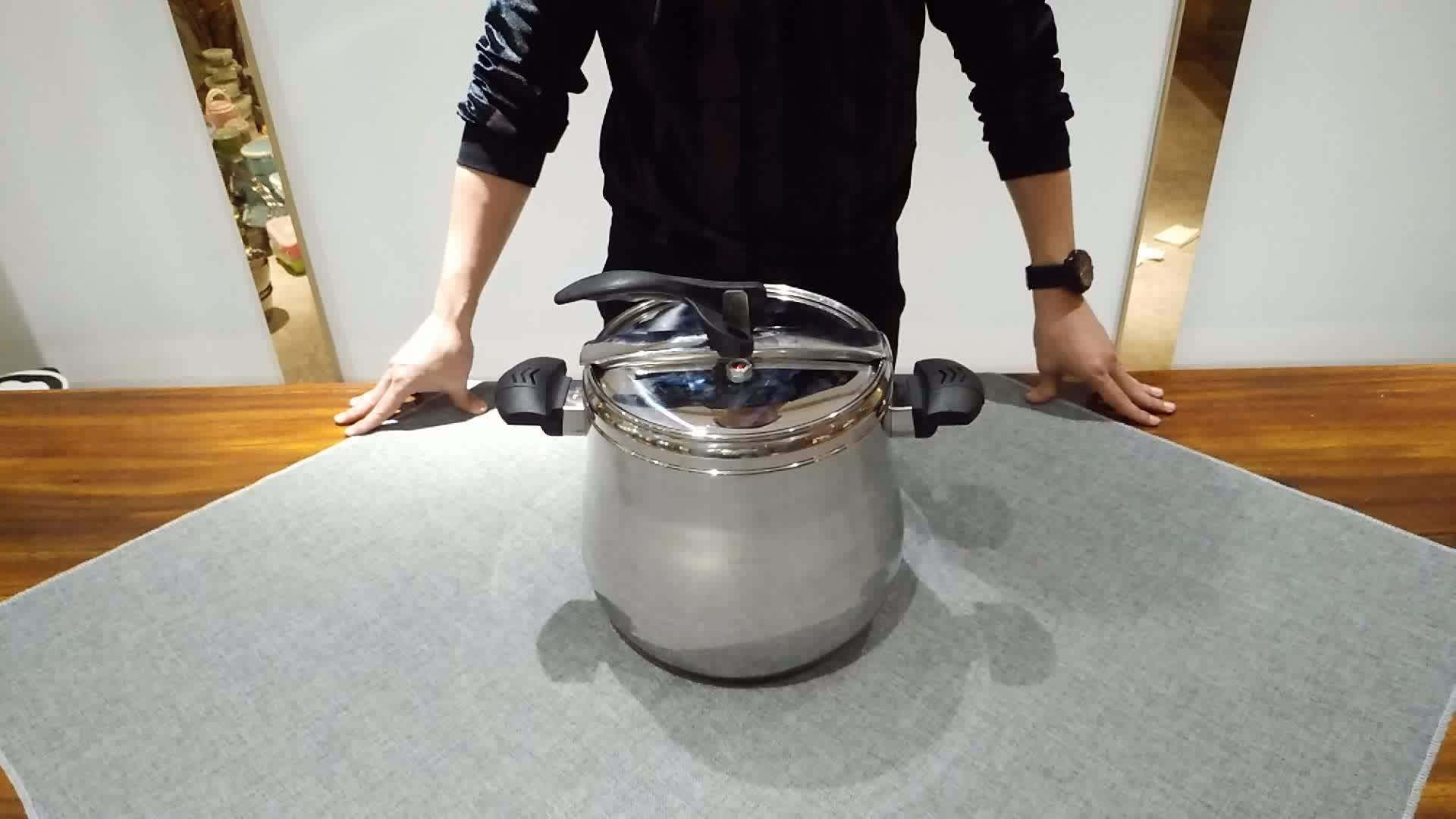 Large Capacity 8l/10/12l Stainless Steel 304 Big Belly Shape Pressure ...