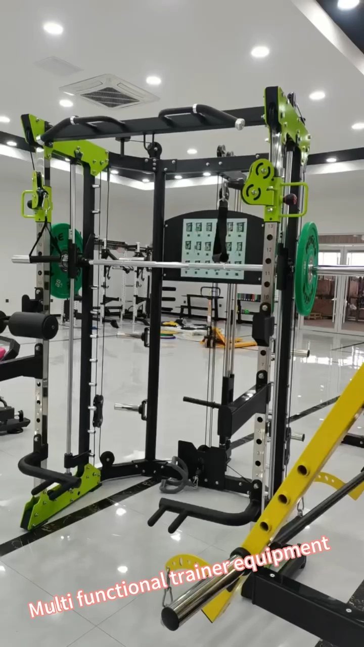 Home Gym Pin Loaded Gym Equipment Body Building Cable Crossover Power ...