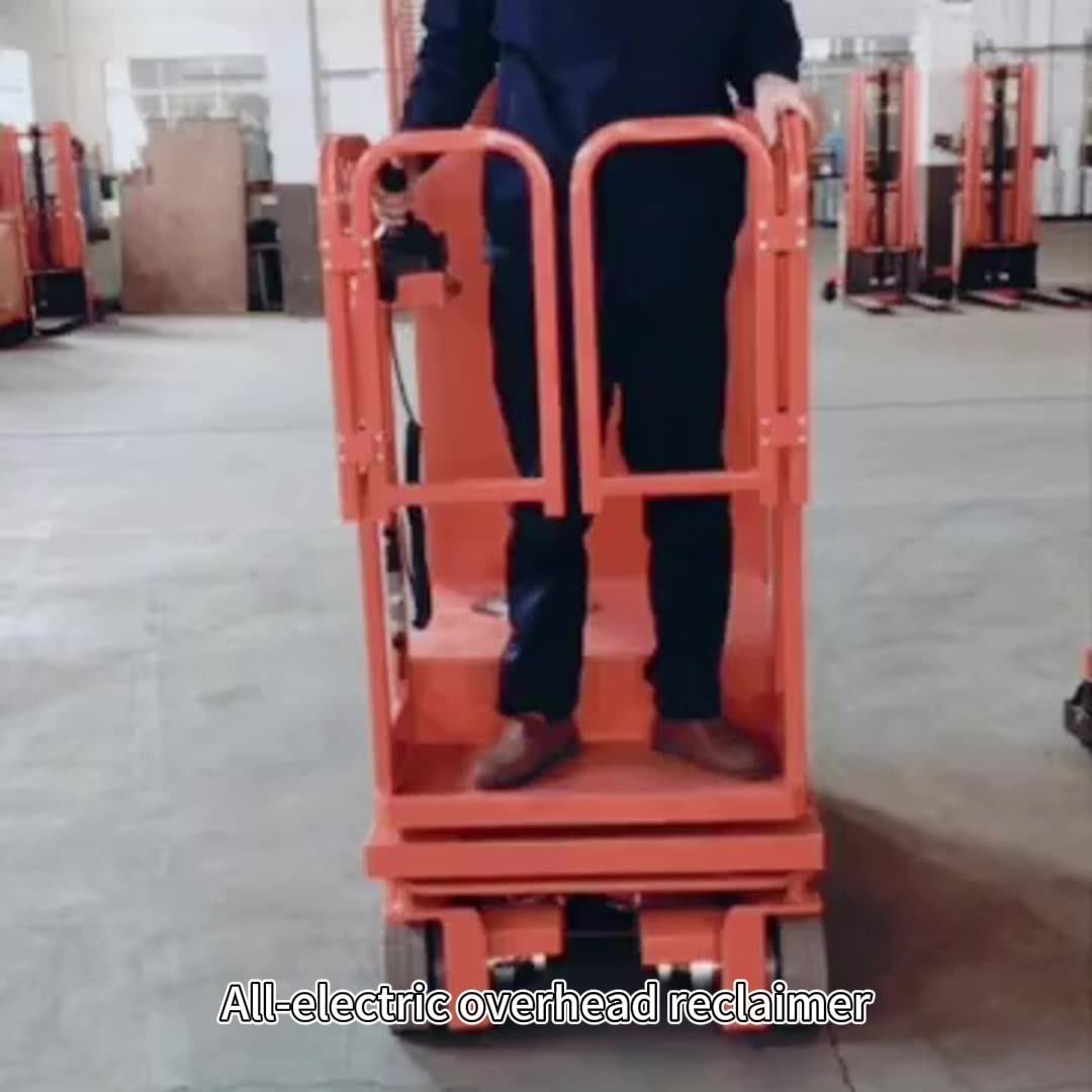 Warehouse Order Picker 2.7m 3m 4.5 M Movable High Lifting Machine Cheap ...