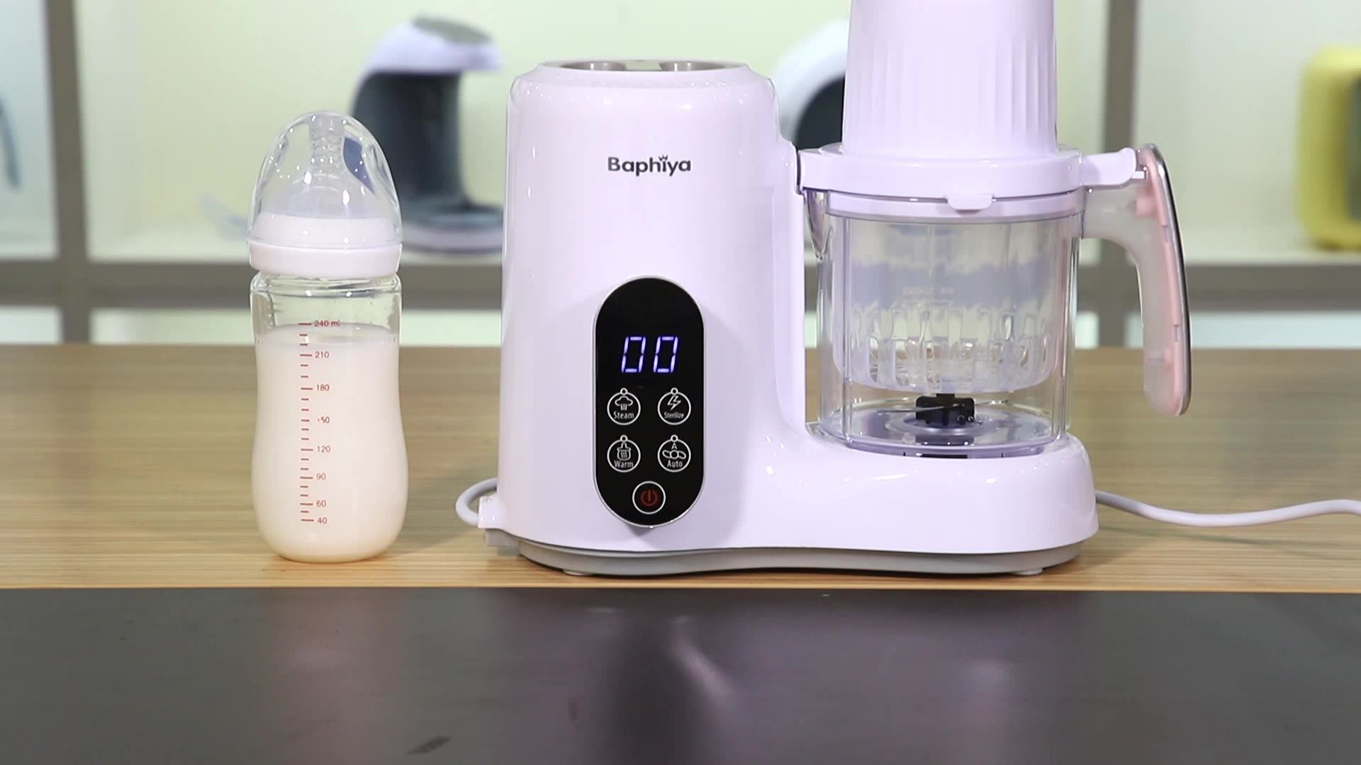 Multi-function Steamer Grinder Blender Baby Food Warmer Mills Machine ...