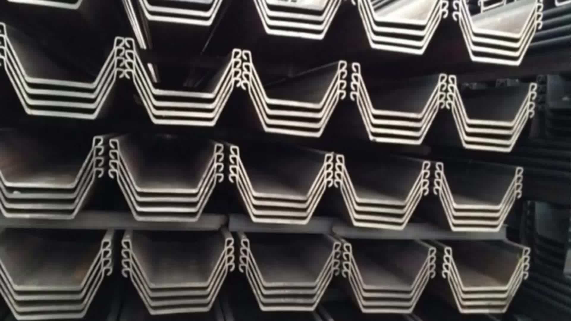 Standard Sheet Pile Lengths Good Quality - Buy Standard Sheet Pile ...