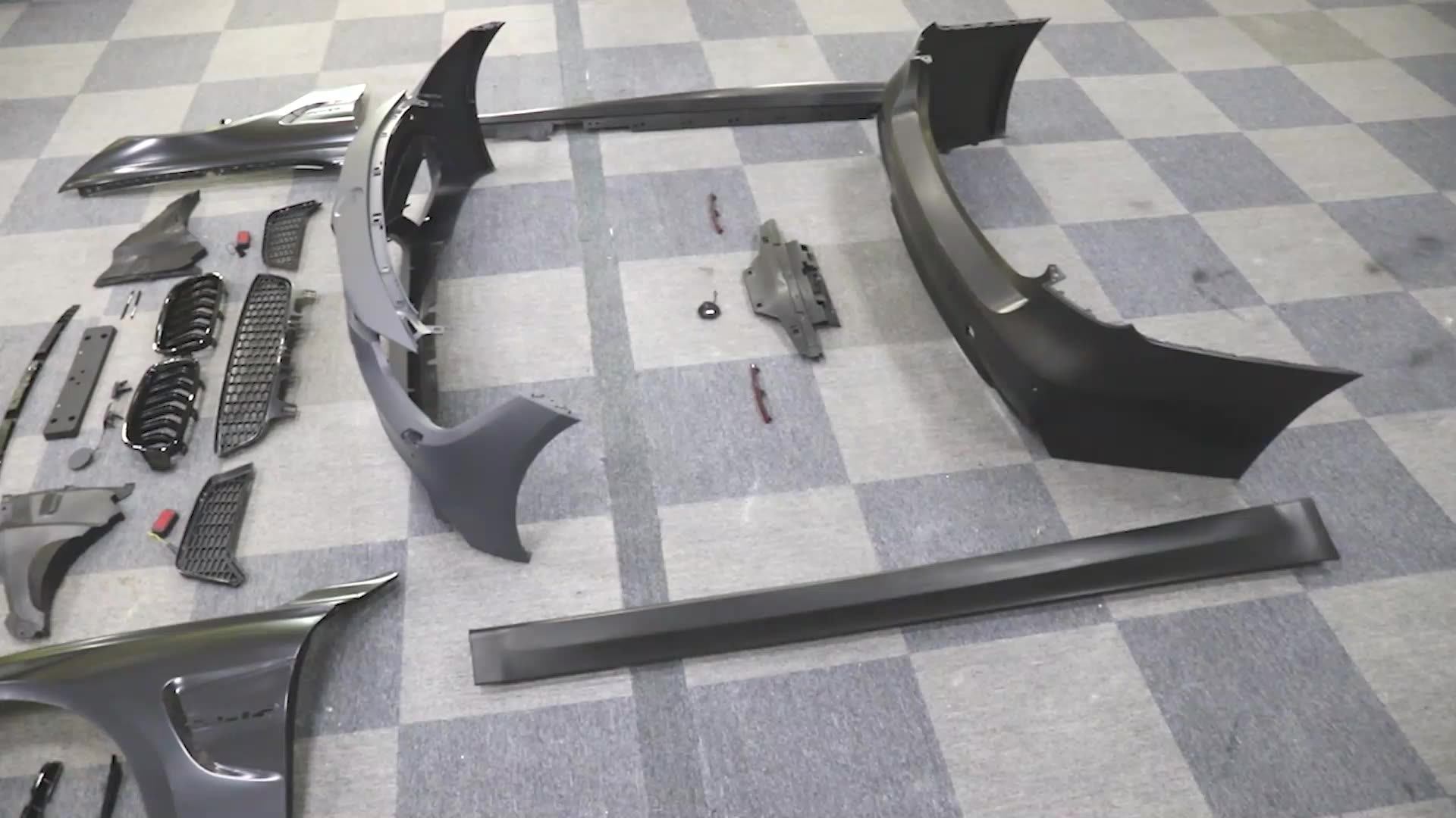 Mt Style Pp Body Kit Car Front Bumper Body Kit For Bmw 3 Series F30 F35 ...