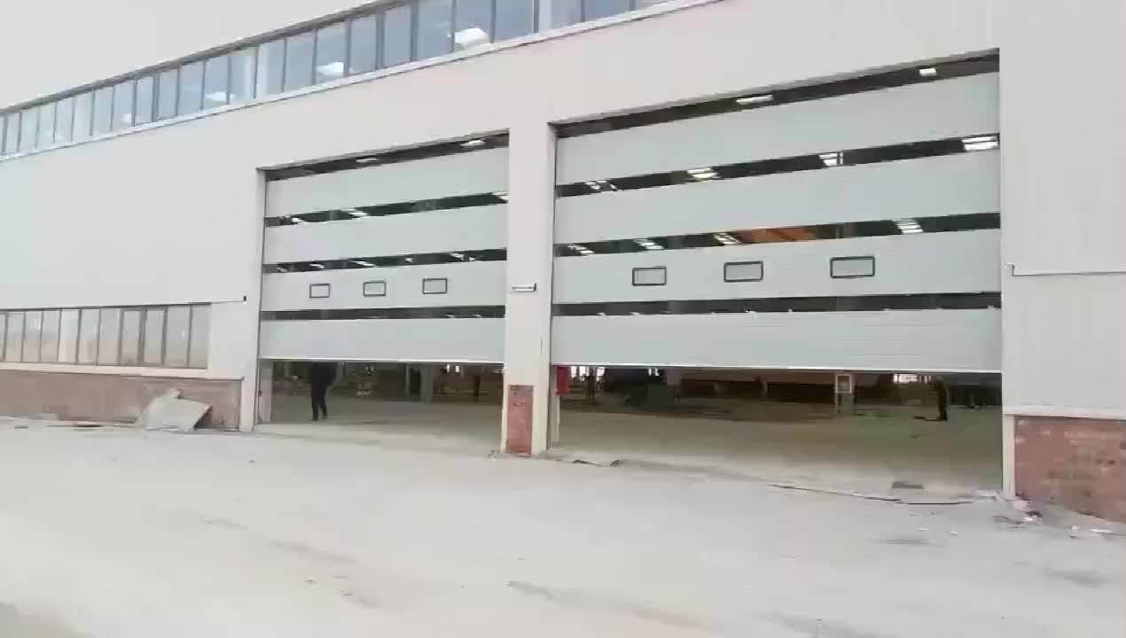 Automatic Top Hanging Industrial Sectional Door For Workshop - Buy Top ...