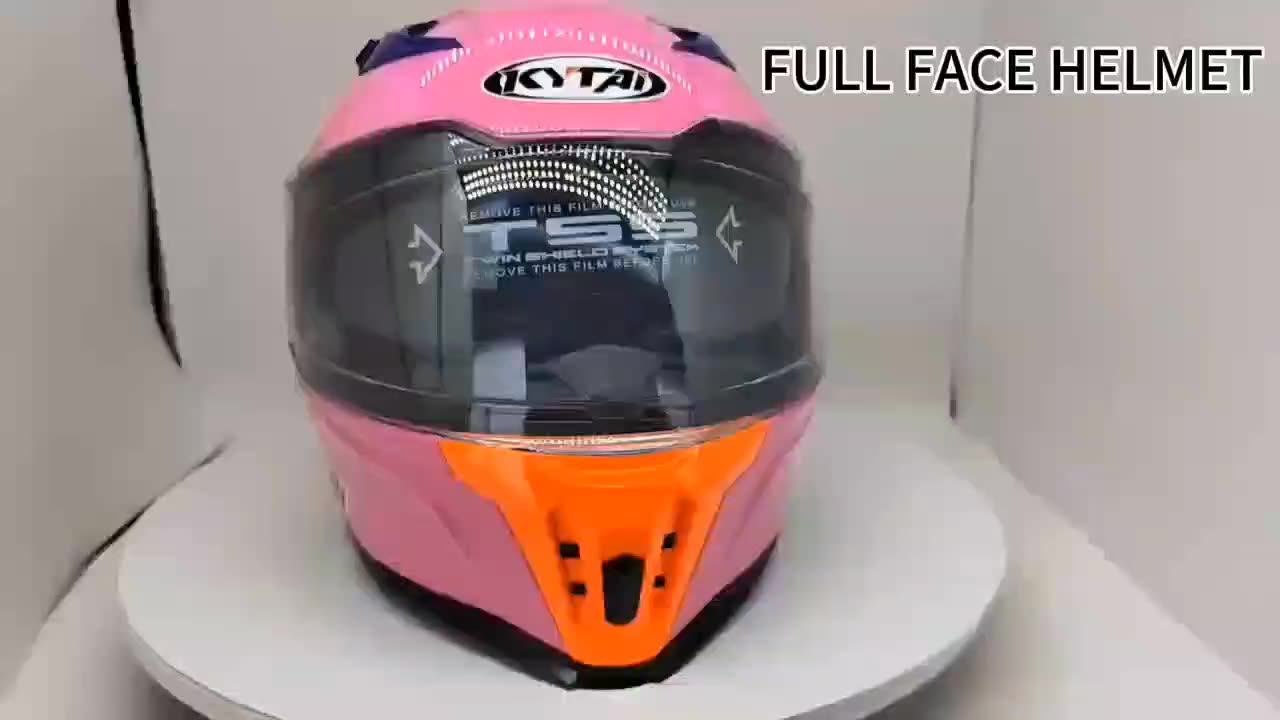 Custom Full Face Motor Helmet With Big Spoiler New Fashion Style With ...