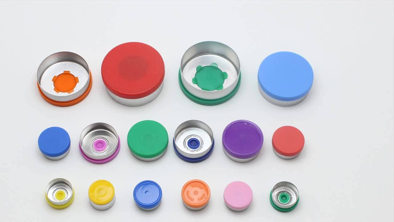 13mm 20mm 32mm Medicinal Aluminum Plastic Flip Top Or Tear Off Vial ...