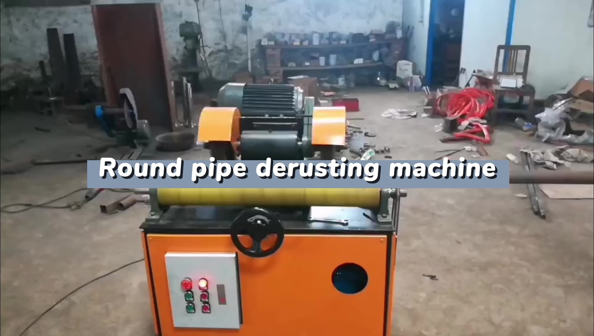 Centerless Round Tube Cylindrical Polishing Machine Square Tube Steel ...