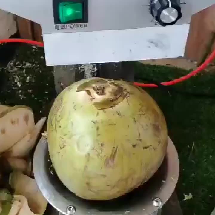 Máquina Peladora De Coco Verde Automática,Pelador De Coco Seco ...