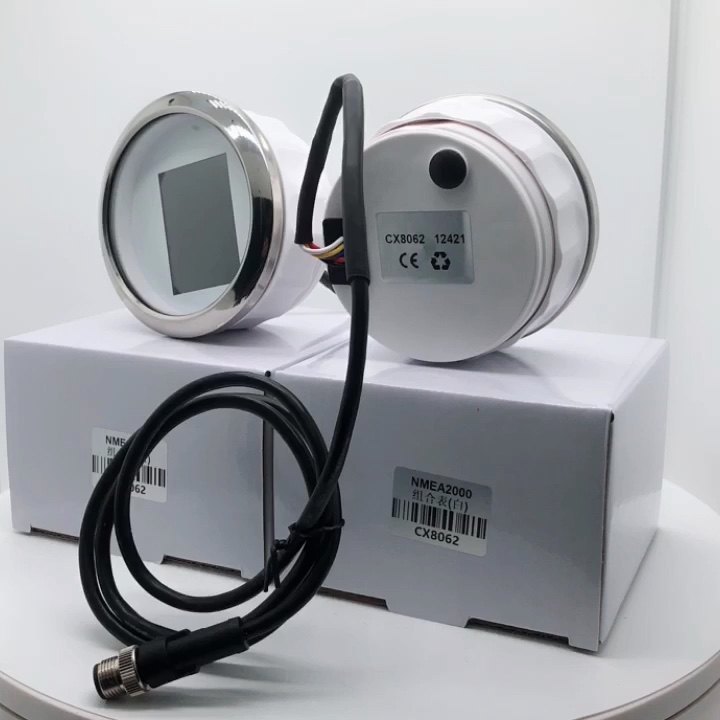 Hot Sale Nmea 2000 Gauge Cx8062 White Face 85mm Nmea2000 Lcd Digital ...